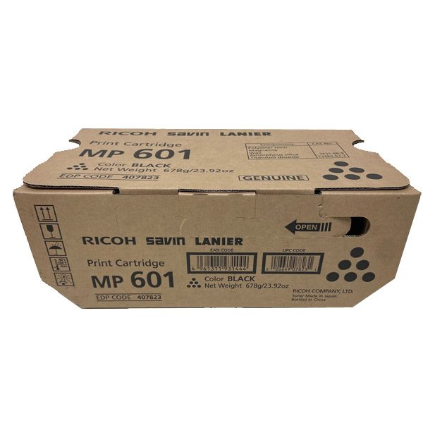 Toner Ricoh 407823 Black mp501, mp601 25,000 paginas