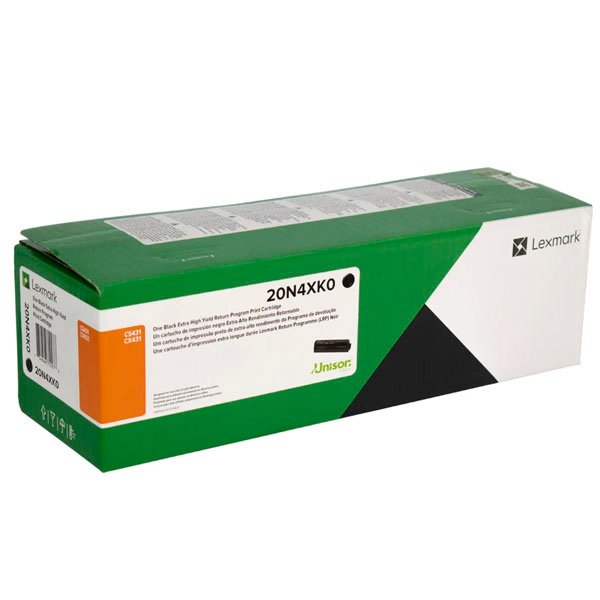 Tóner Lexmark 20n4xk0 Negro Cs431, Cx431 6.000 Páginas